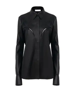 Chloé Embroidered Shirt - Black