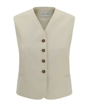Loulou De Saison Sleeveless Buttoned Vest