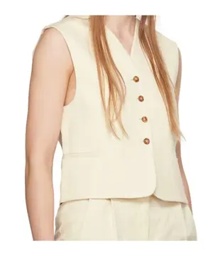 Loulou De Saison Sleeveless Buttoned Vest