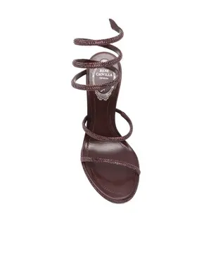 Rene Caovilla Embellished Stiletto Sandals - Multicolor