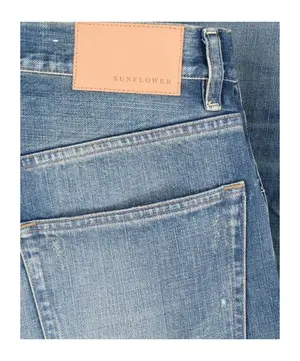 SUNFLOWER Belt Loop Jeans - Blue