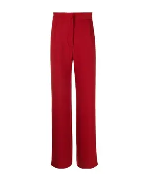 Dries Van Noten Wide-legged Casual Pants - Red