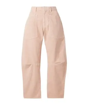 NILI LOTAN Casual Pants With Belt Loops - Nude