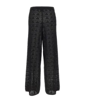 Loulou De Saison Openwork Seashell Trousers
