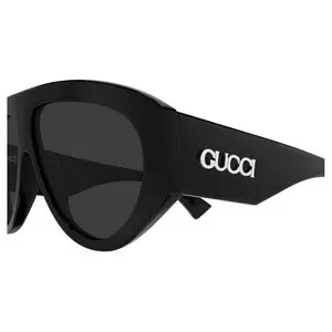 Gucci Aviator Frame Sunglasses - Black