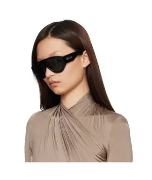 Gucci Aviator Frame Sunglasses - Black