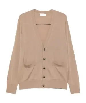 Dries Van Noten Long-sleeved V-neck Cardigan With Pockets