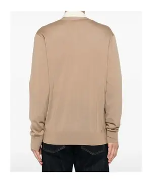 Dries Van Noten Long-sleeved V-neck Cardigan With Pockets