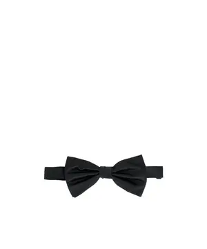 Canali Silk Formal Bow Tie - Black