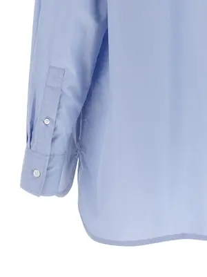 Maison Kitsuné Baby Fox Embroidered Poplin Shirt