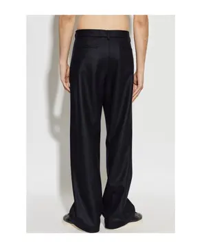 JIL SANDER Pleated Wool Trousers