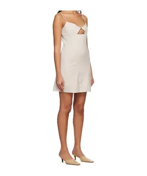 SYSTEM Name Hollow-out Mini Dress