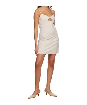 SYSTEM Name Hollow-out Mini Dress