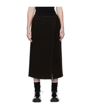 RIER Wrap-up Midi Skirt