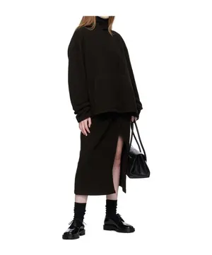 RIER Wrap-up Midi Skirt