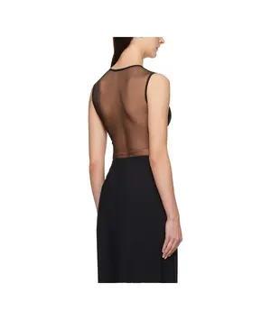 NENSI DOJAKA Sheer Mesh Bodysuit
