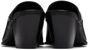 OPEN YY Studded Pointed Toe Mules