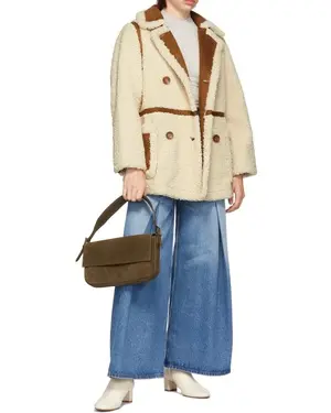 STAND STUDIO Double-breasted Jacket - Nude