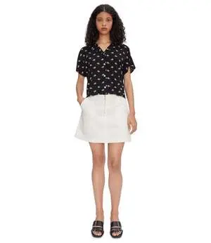 A.p.c. Sarah Denim Mini Skirt