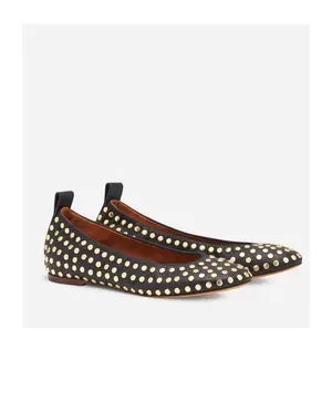 LANVIN Studded Ballerina Flats