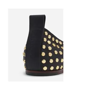LANVIN Studded Ballerina Flats