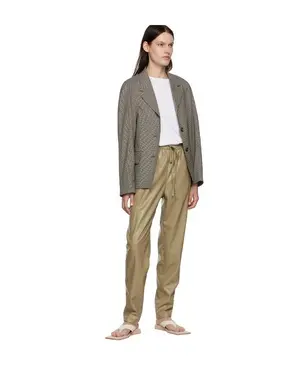 LOW CLASSIC Logo Casual Pants
