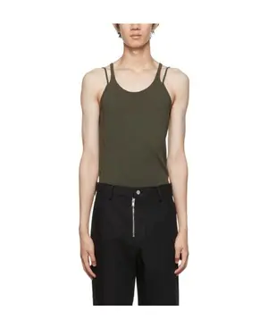 DION LEE Double-strap Tank Top