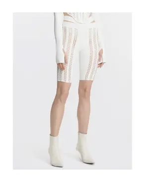 DION LEE Column Cut-out Biker Short