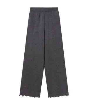 Stella McCartney Flared High-rise Trousers - Grey