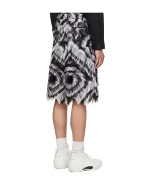 Comme Des Garçons Fringed Shorts