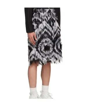 Comme Des Garçons Fringed Shorts