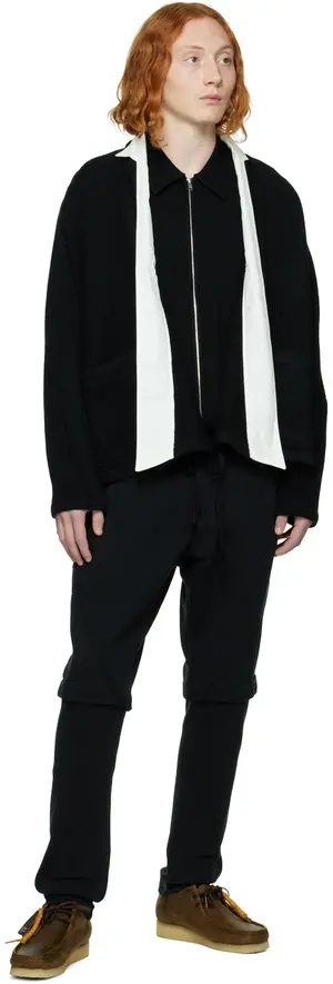 GREG LAUREN Drawstring Cotton Sweatpants