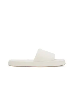 THE ROW Pillow Slippers - White