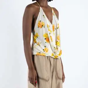 Acne Studios Sleeveless Graphic Pattern Top