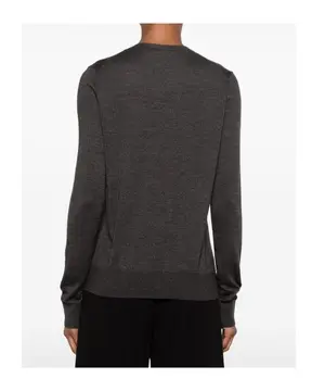 THE ROW V-neck Knitted Jumper