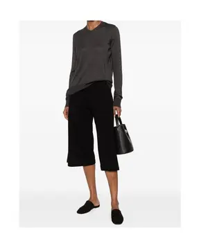 THE ROW V-neck Knitted Jumper