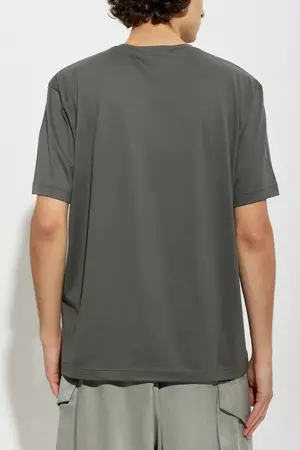 Giorgio Armani T-shirt With Embroidered Logo