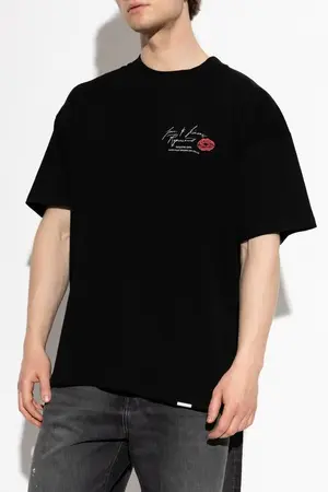 REPRESENT T-shirt With Print - Black