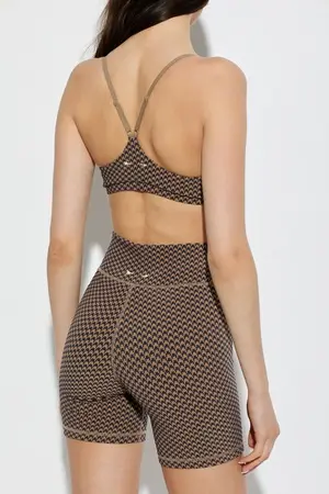 The Upside Bra `houndstooth