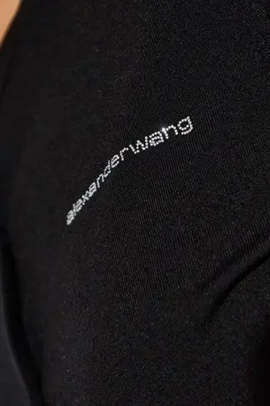 Alexander Wang Logo Detail Cardigan