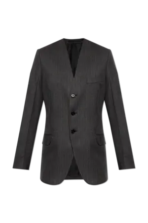 JIL SANDER Herringbone Pattern Blazer