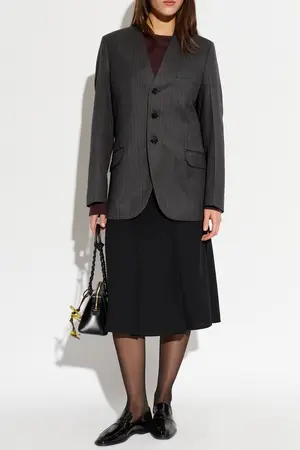 JIL SANDER Herringbone Pattern Blazer