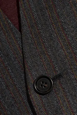 JIL SANDER Herringbone Pattern Blazer