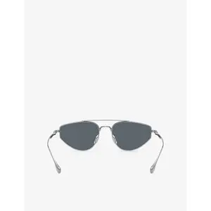 Oliver Spencer Jil Sander Edition Oval-frame Titanium Sunglasses