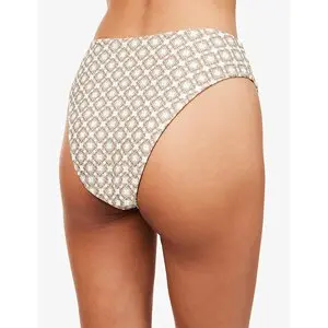 Monday Swimwear Formentera Graphic-print Bikini Bottoms