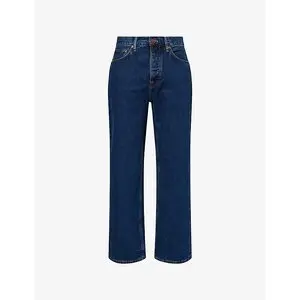 Nudie Jeans Tuff Tony Straight-leg Denim Jeans - Evening Jazz