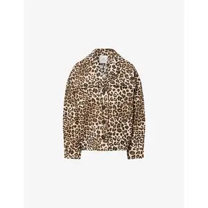 ANINE BING Flynn Print Woven Jacket