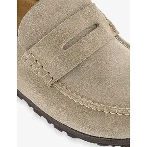 BIRKENSTOCK Naples Wrapped Suede Clogs