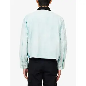MKI MIYUKI ZOKU Sunfaded Corduroy Collar Cotton Jacket