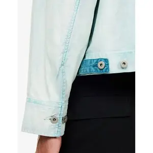 MKI MIYUKI ZOKU Sunfaded Corduroy Collar Cotton Jacket